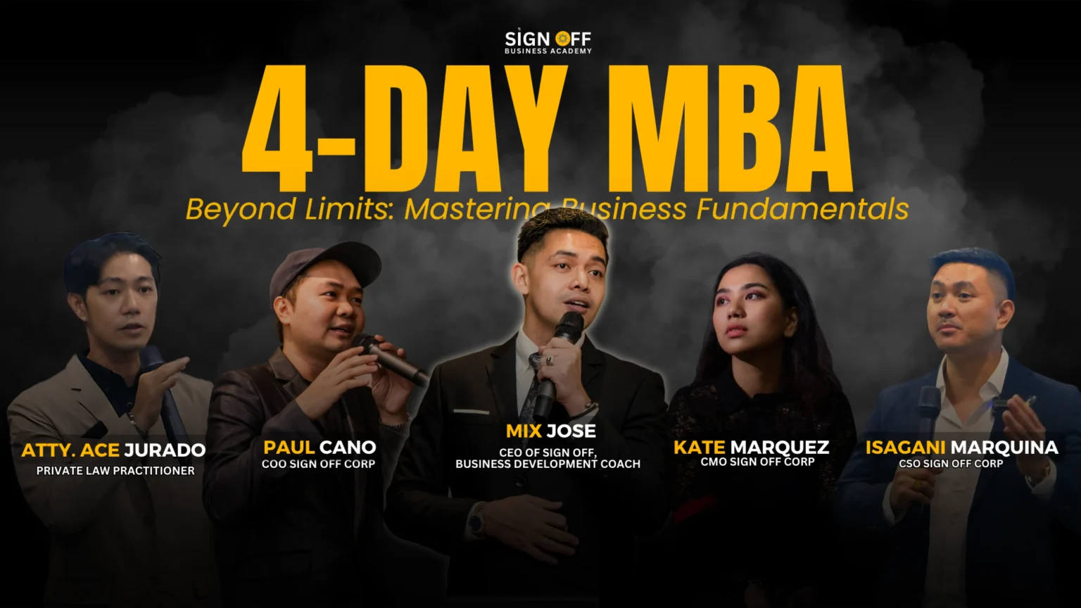 4Day MBA: Mastering Business Fundamentals – Sign Off Business Academy