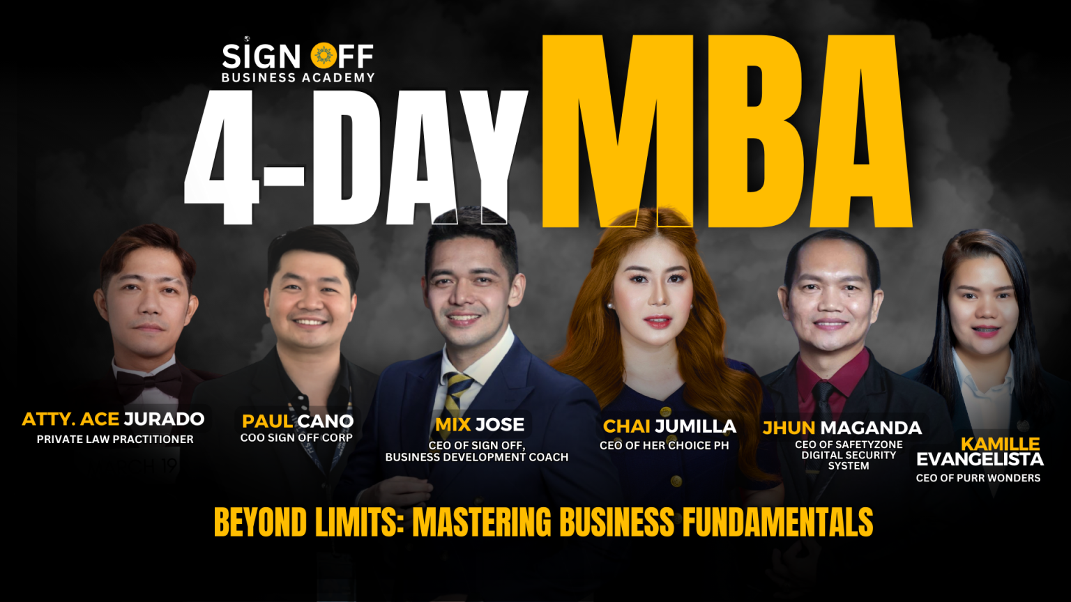 4Day MBA: Balance Checkout 1 - MIX INSTITUTE